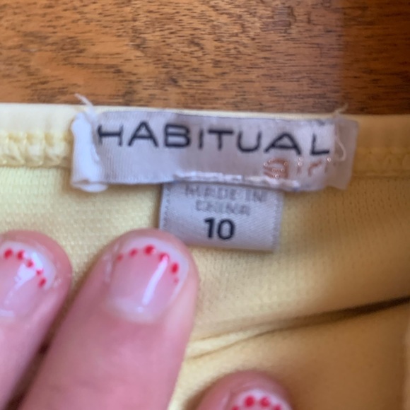 Habitual | Swim | Habitual Girls Yellow Bikini | Poshmark
